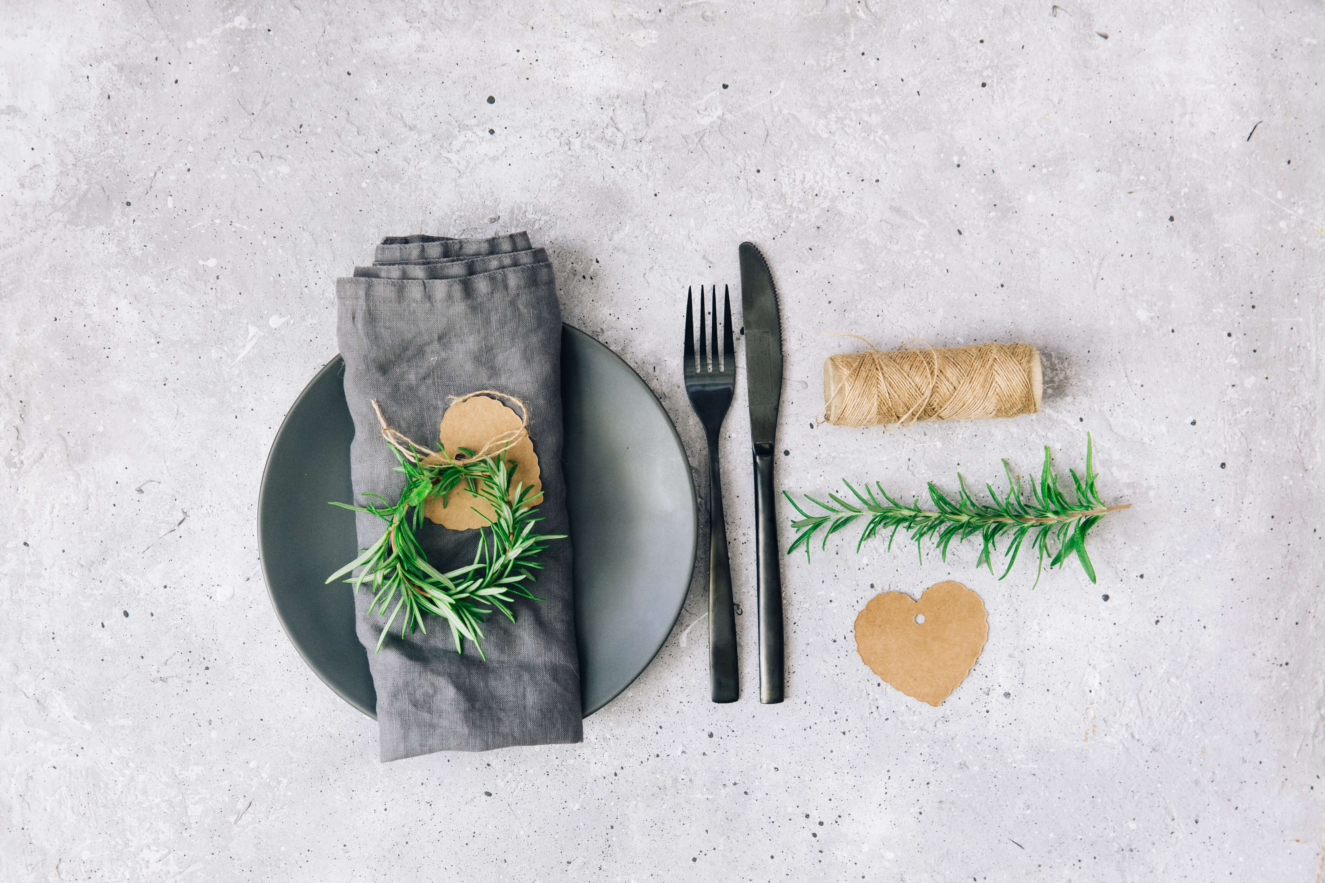 Sustainable table decoration ideas